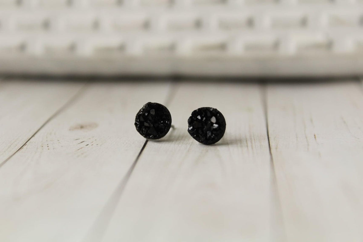 8mm Chunky Black – Fiddle & Fox Co